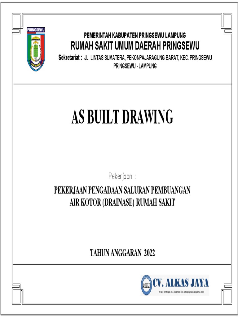 As Built Drawing Drainase | PDF