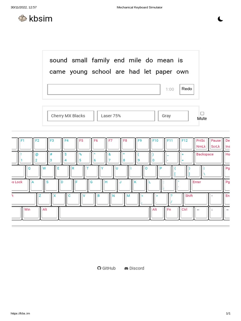 Mechanical Keyboard Simulator | PDF