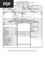 Wipro May 2024 Salary Slip Details | PDF