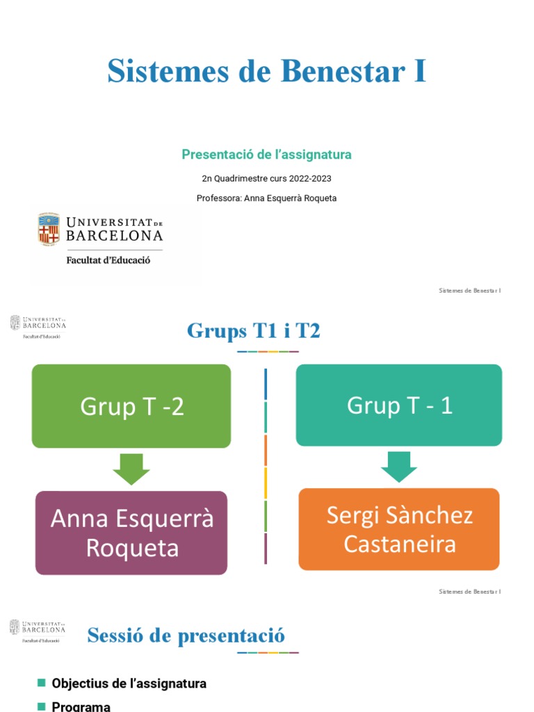 Presentació Assignatura 2020 - 2021 - Anna Esquerrà | PDF