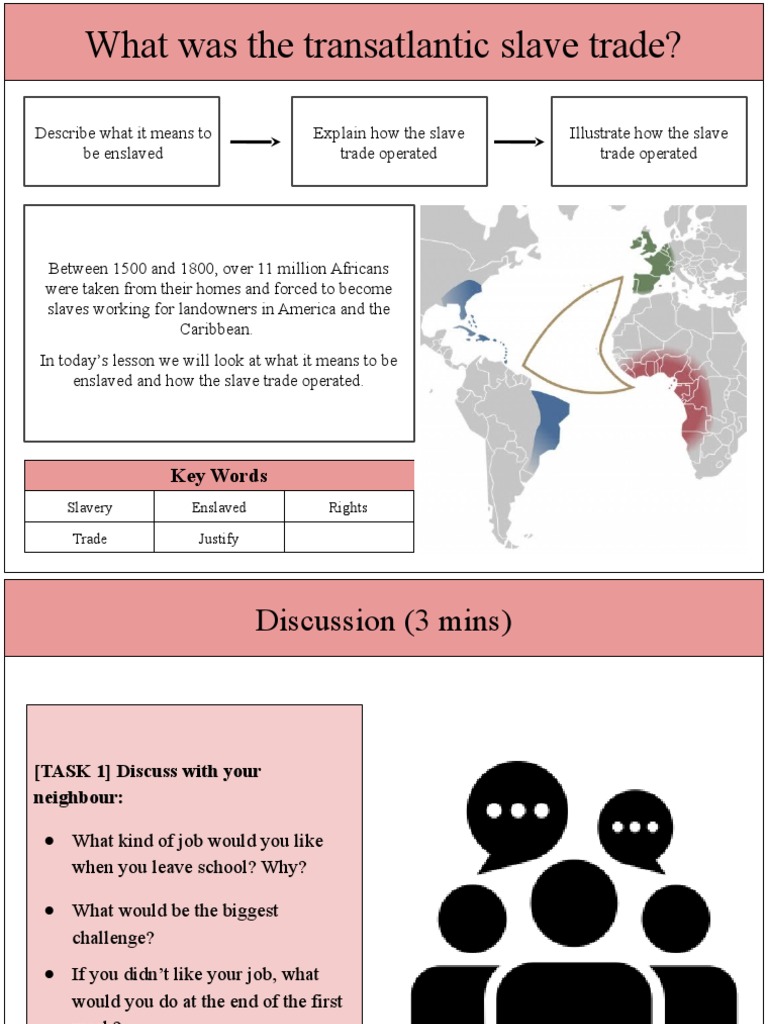 Y9 - SLV - 01 02 What Was The Transatlantic Slave Trade | PDF ...