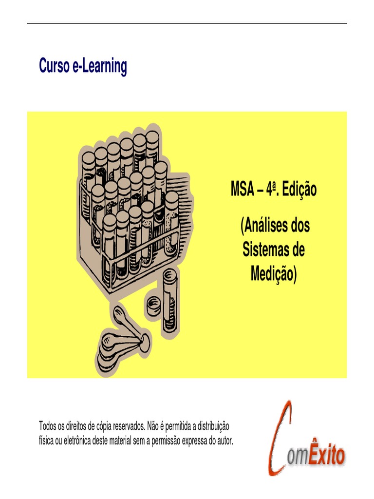 MSA1 | PDF | Qualidade (negócios) | Variação