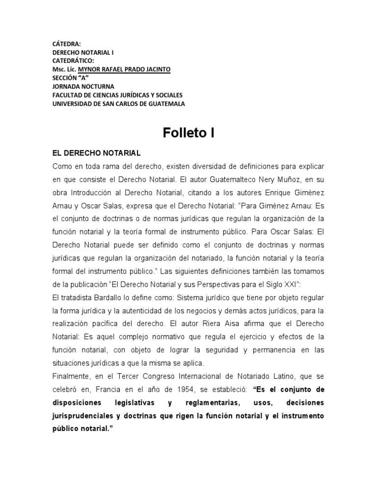 Introducción al Derecho Notarial | PDF | Justicia | Crimen y violencia