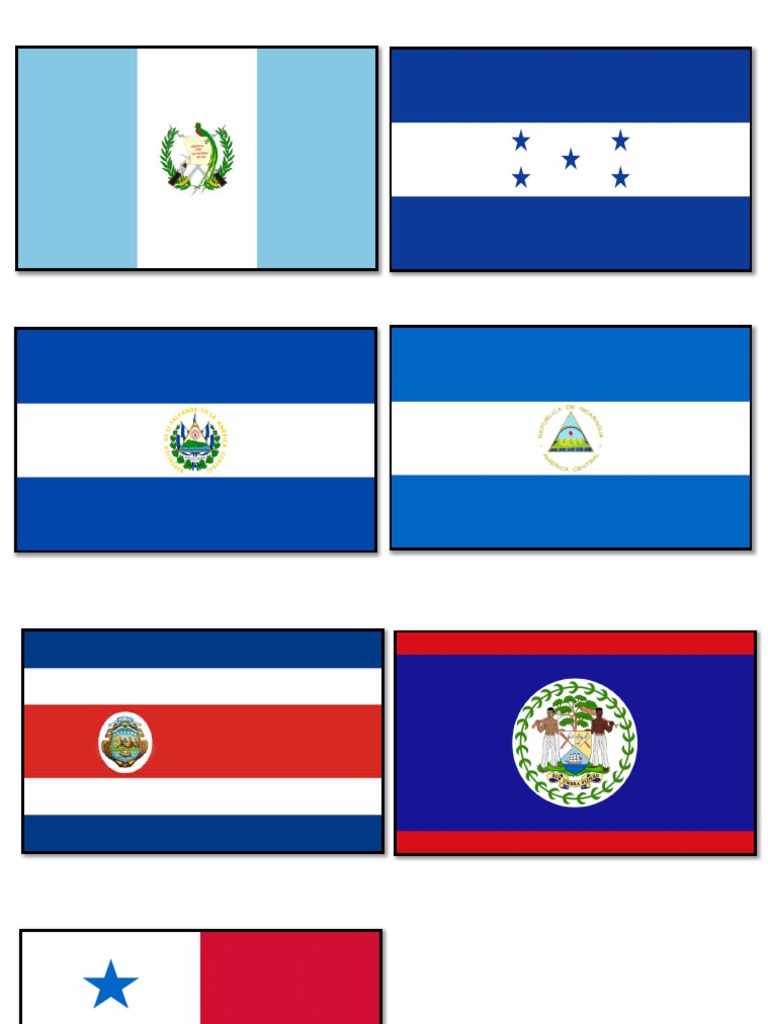 Banderas de Centroamerica | PDF