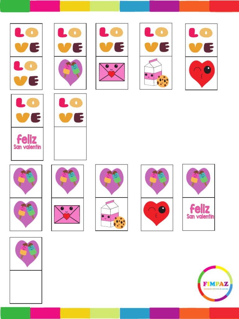 DOMINÓ SAN VALENTÍN - Compressed | PDF