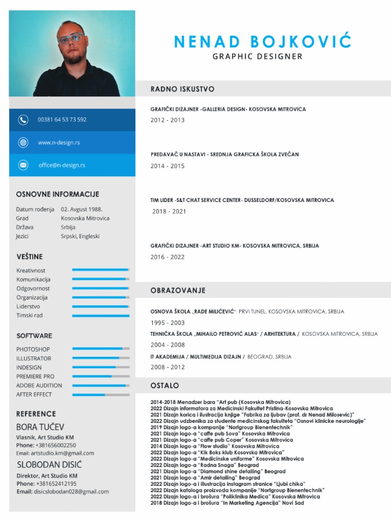 CV - Nenad Bojkovic | PDF