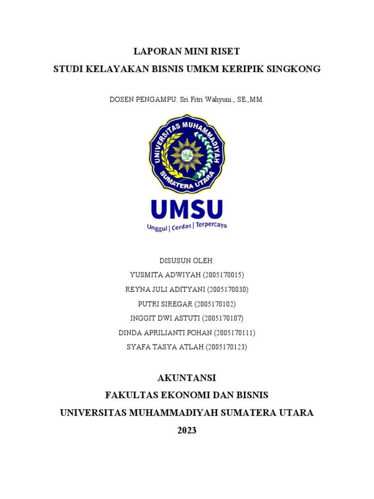 Mini Riset Usaha Dagang | PDF