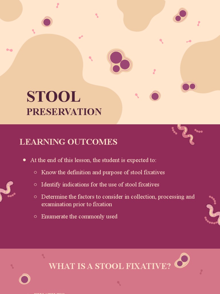 Stool Preservation, Scotch Tape Copy | PDF | Staining | Fixation ...