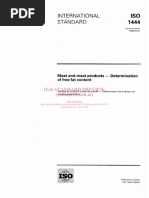 ISO 6492:1999 Fat Content Method | PDF | International Organization For ...