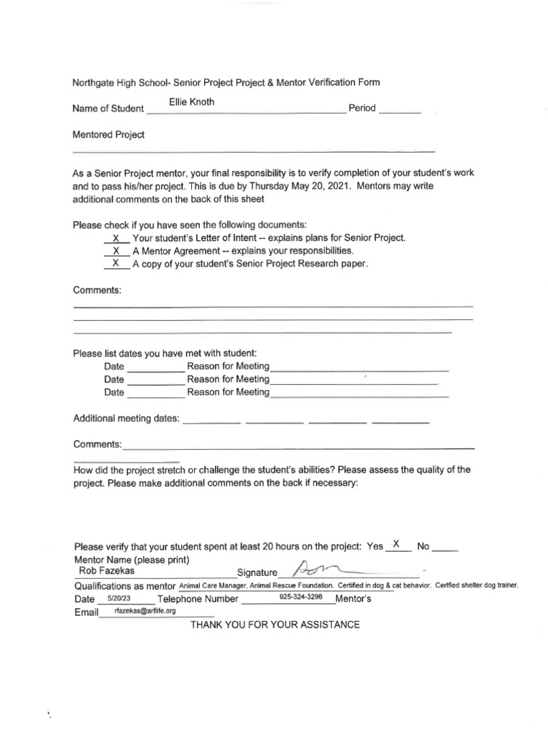 Mentor Sheet 3 | PDF