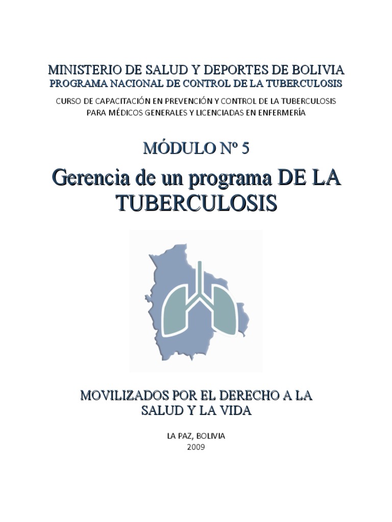 Módulo 5 - TB - PB | PDF | Tuberculosis | Planificación