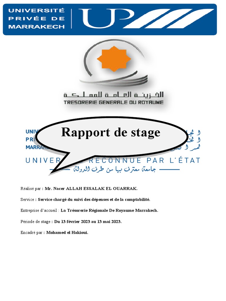Rapport de Stage N | PDF | Comptabilité | Impôts