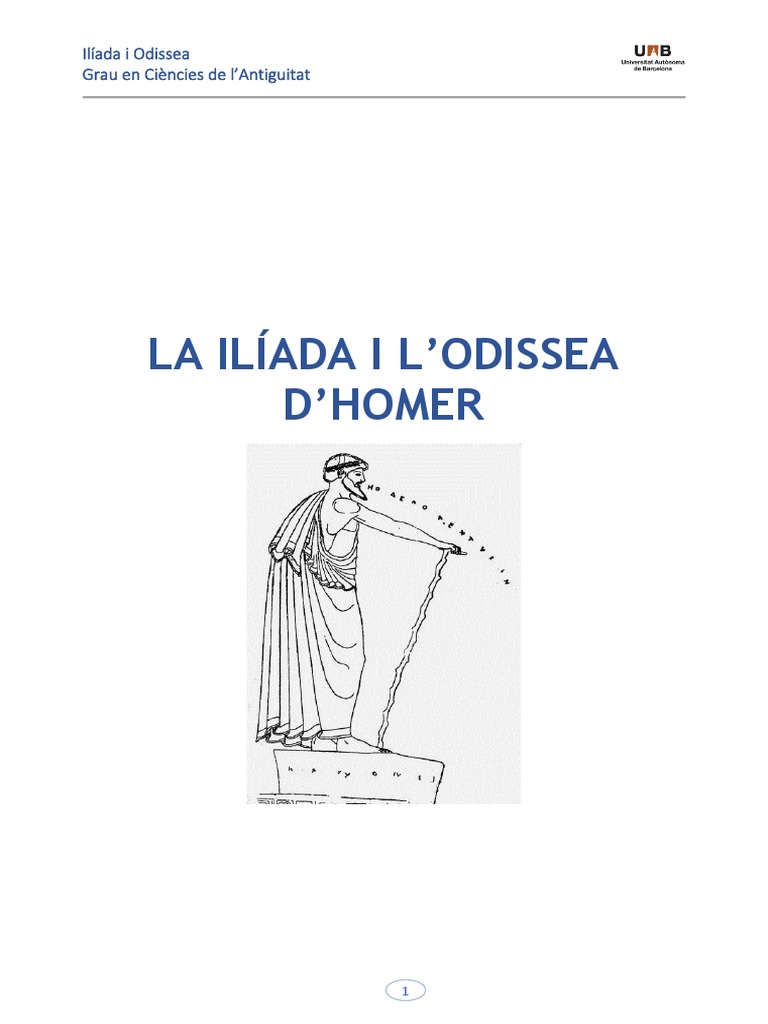 Ilíada i Odissea | PDF