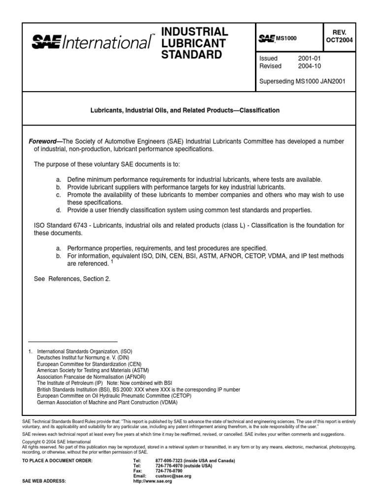 Saems 1000 V 003 | PDF | Lubricant | Petroleum