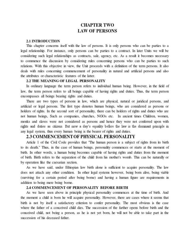 Bussiness Law - Chapter Two | PDF | Justice | Crime & Violence