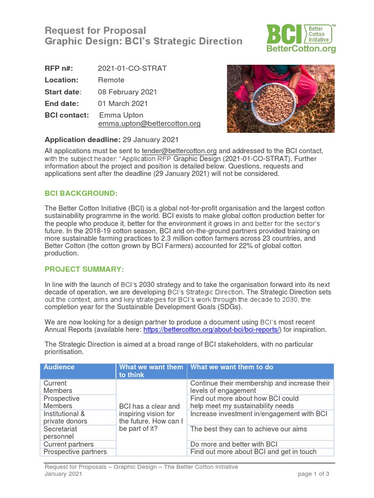 Graphic Design Direction Proposal | Download Free PDF | Communication