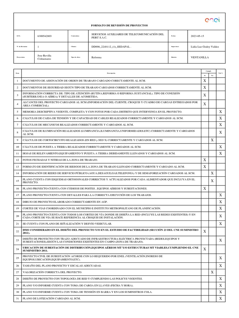 Formato de Calidad CC-009242 | PDF