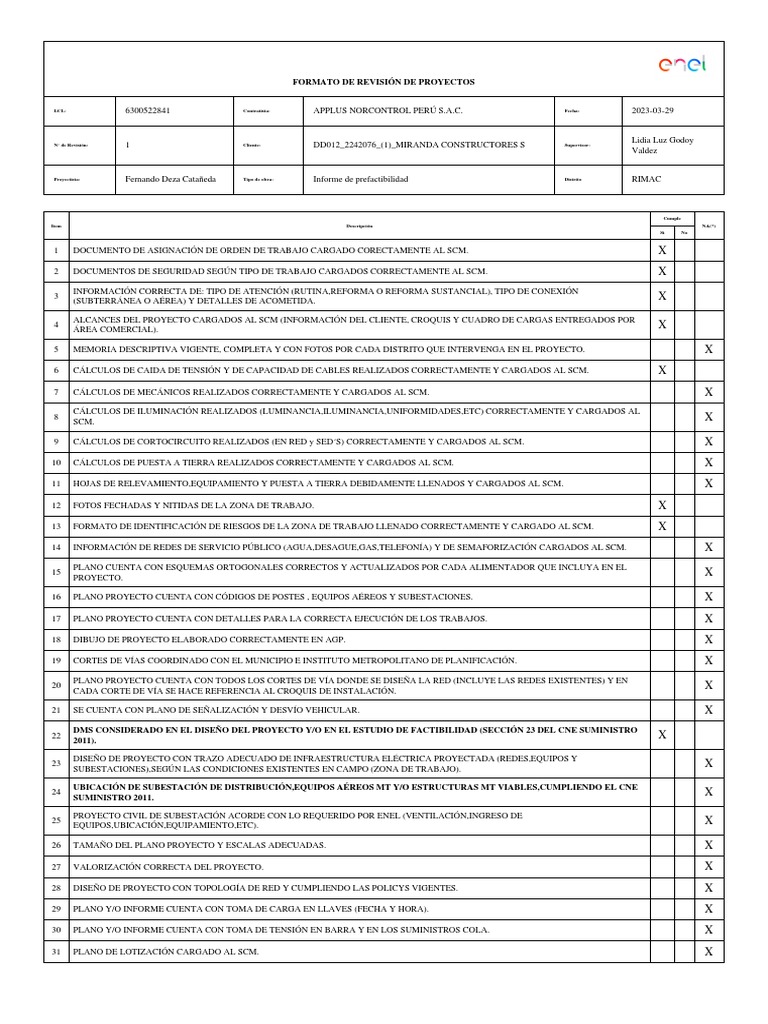 Formato de Calidad CC-008360 | PDF