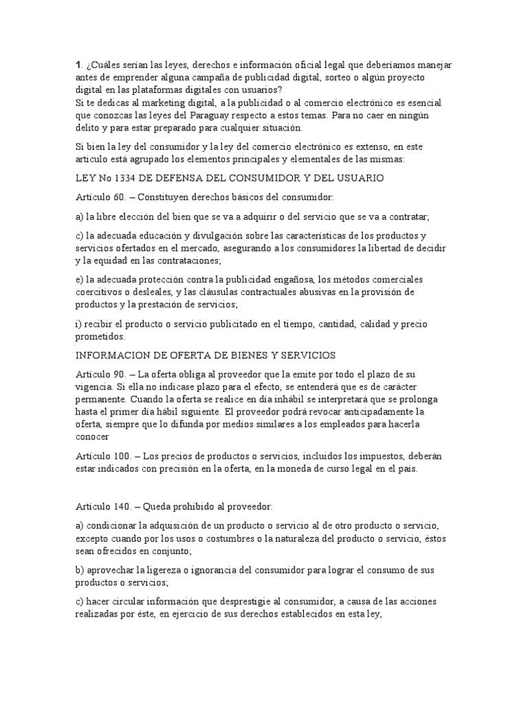 FORO7 | PDF | Publicidad | Los consumidores