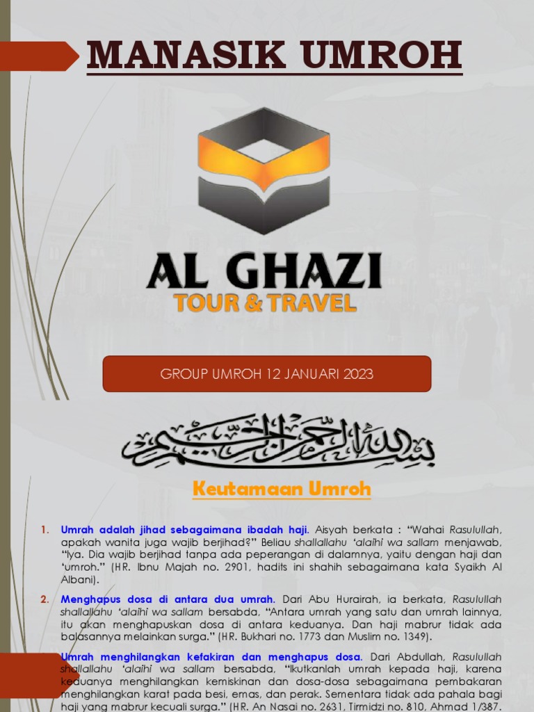 Panduan Lengkap Manasik Umroh | PDF