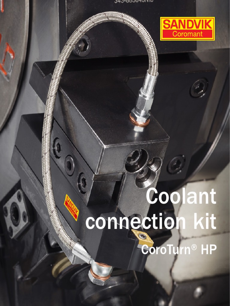 CoroTurn HP Coolant Connection Kit 92017 | PDF