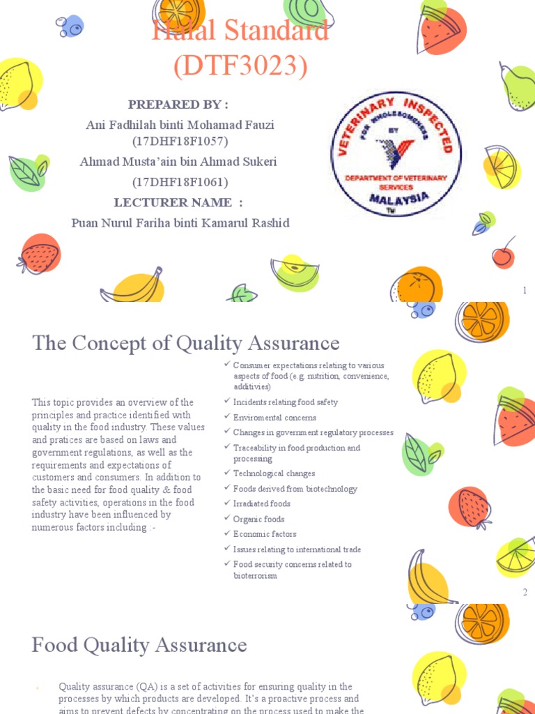 Halal Standard (VHM) | PDF | Quality Assurance | Hazard Analysis And ...