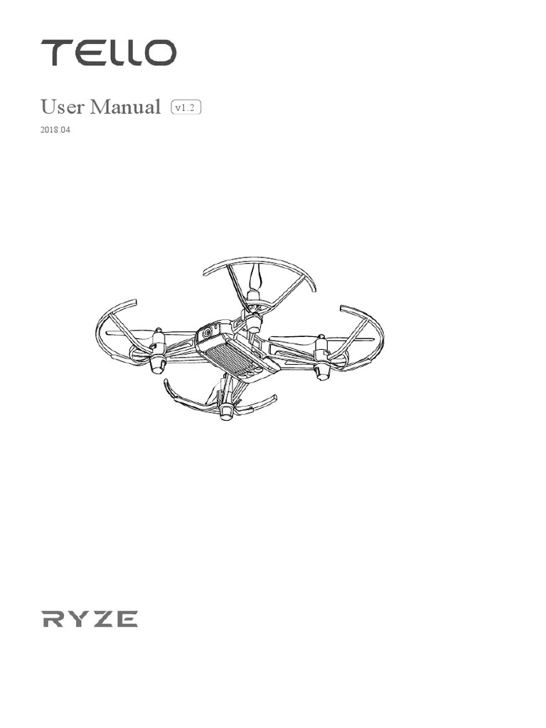 Használati Utasítás DJI Tello | PDF