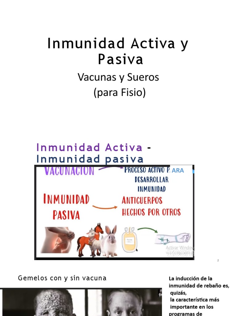Inmunidad Activa y Pasiva - Tagged | PDF