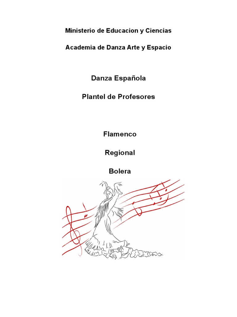 TP España Flamenco | PDF | Bailes | España