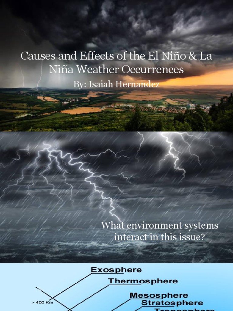 Final Project El Nino La Nina - Isaiah Hernandez 1 | PDF | El Niño ...