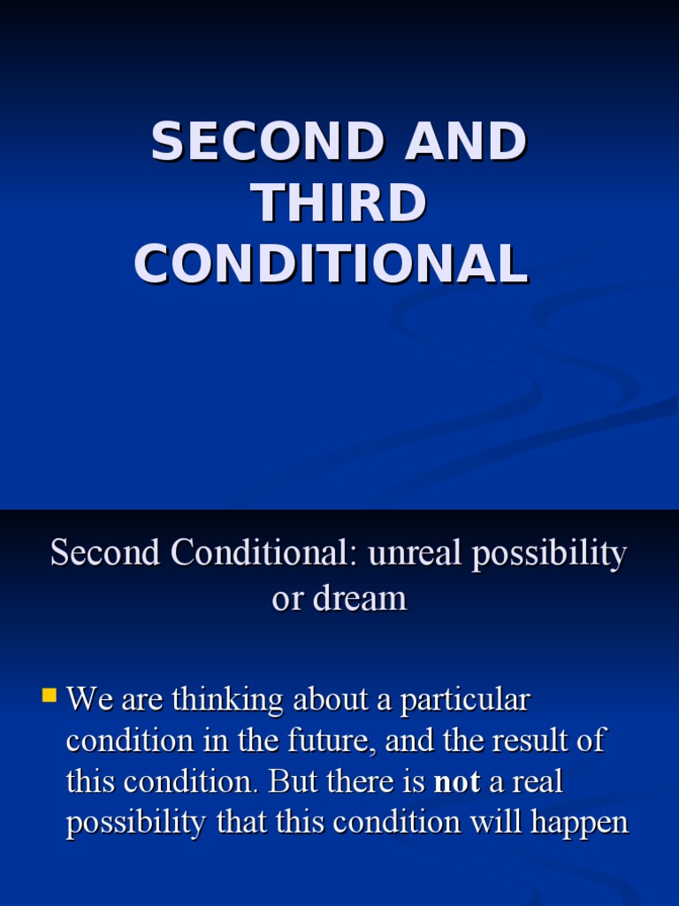 Understanding Conditionals: 2nd & 3rd | PDF | Language Arts & Discipline