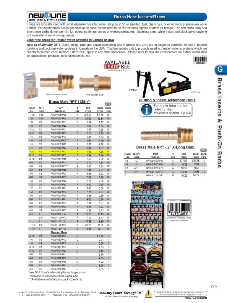 F - Brass Inserts PL | PDF | Mechanical Engineering | Building Materials