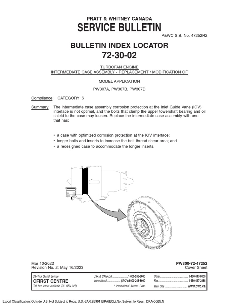 P&WCS B No 47252R2 | PDF | Screw