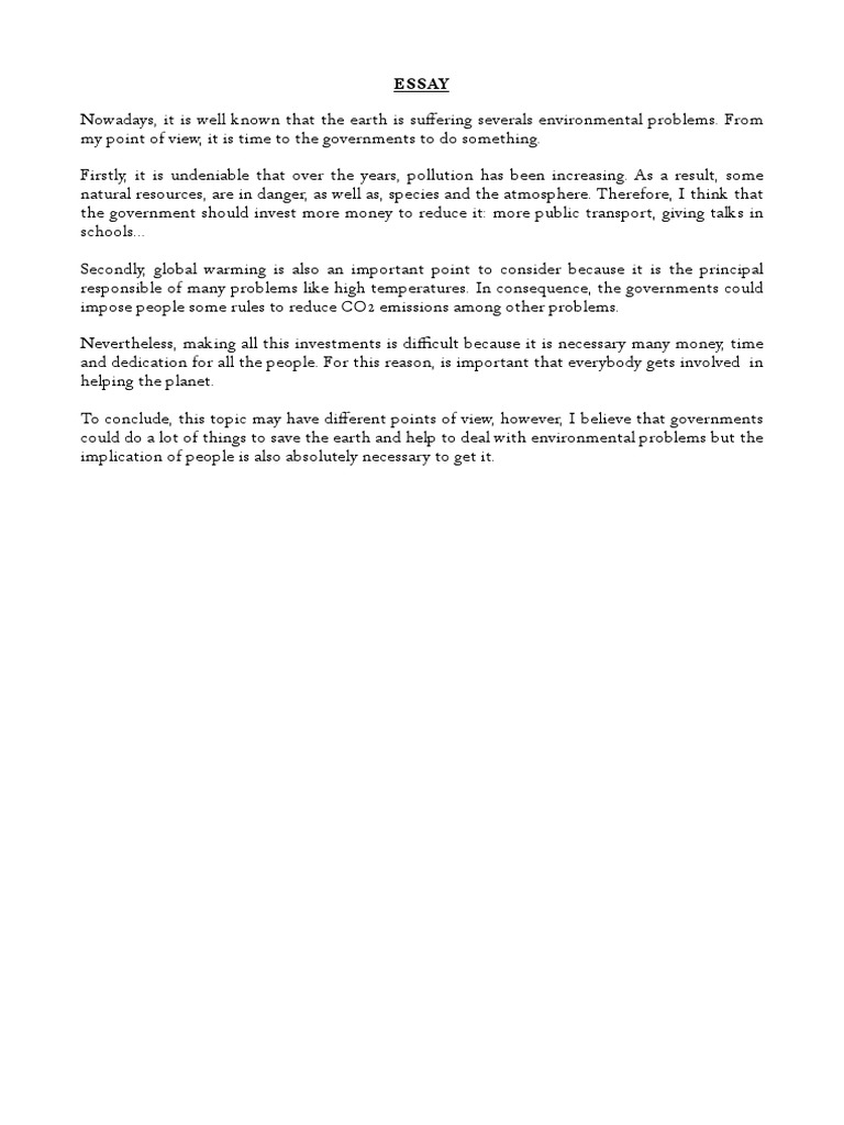 Cambridge Essay | PDF