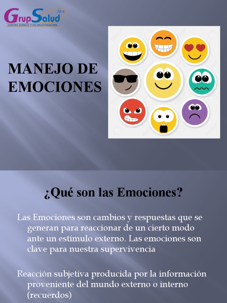 MANEJO DE EMOCIONES | PDF