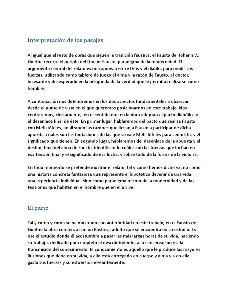 Fausto | PDF | Fausto | Amor