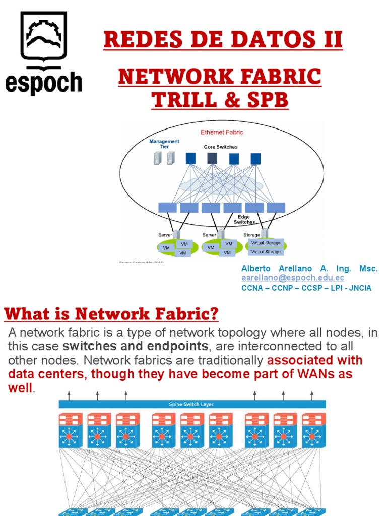 Tema 13. Trill SPBM | PDF | Internet Protocols | Networks