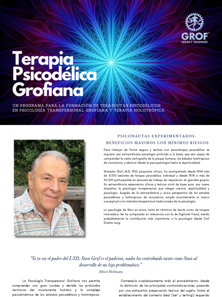 Grofian Psychedelic ES 1 | PDF | Psicoterapia | Sicología