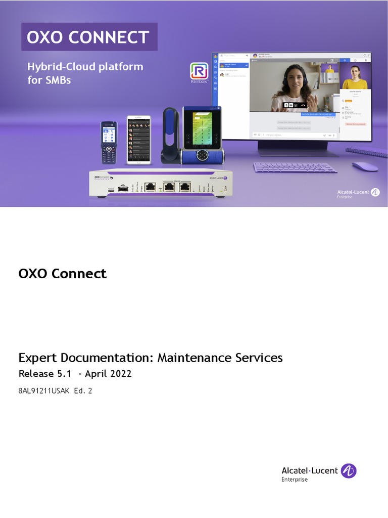 OXO Connect 5.1 SD MaintenanceServices 8AL91211USAK 2 en | PDF ...