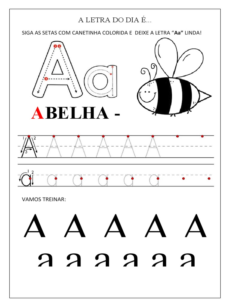 A Letra Do Dia É... | PDF