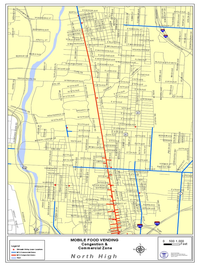 Ordinance Map North High 11x17 | PDF