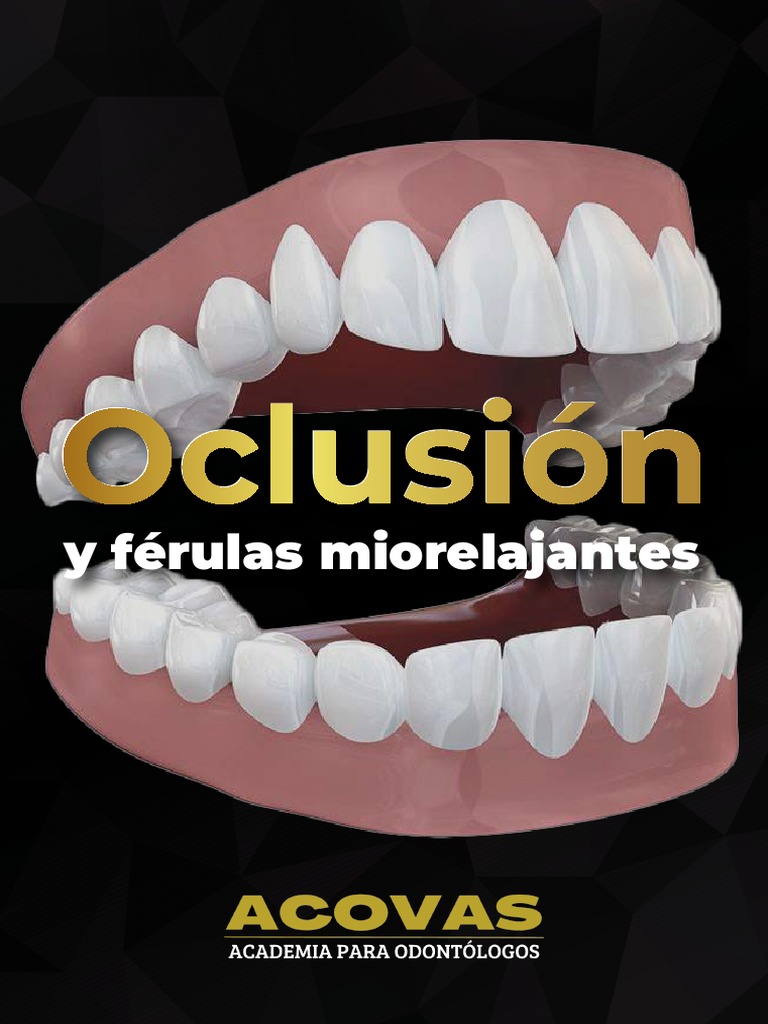 FICHA TÉCNICA Oclusión | PDF | Odontología | Dentadura postiza