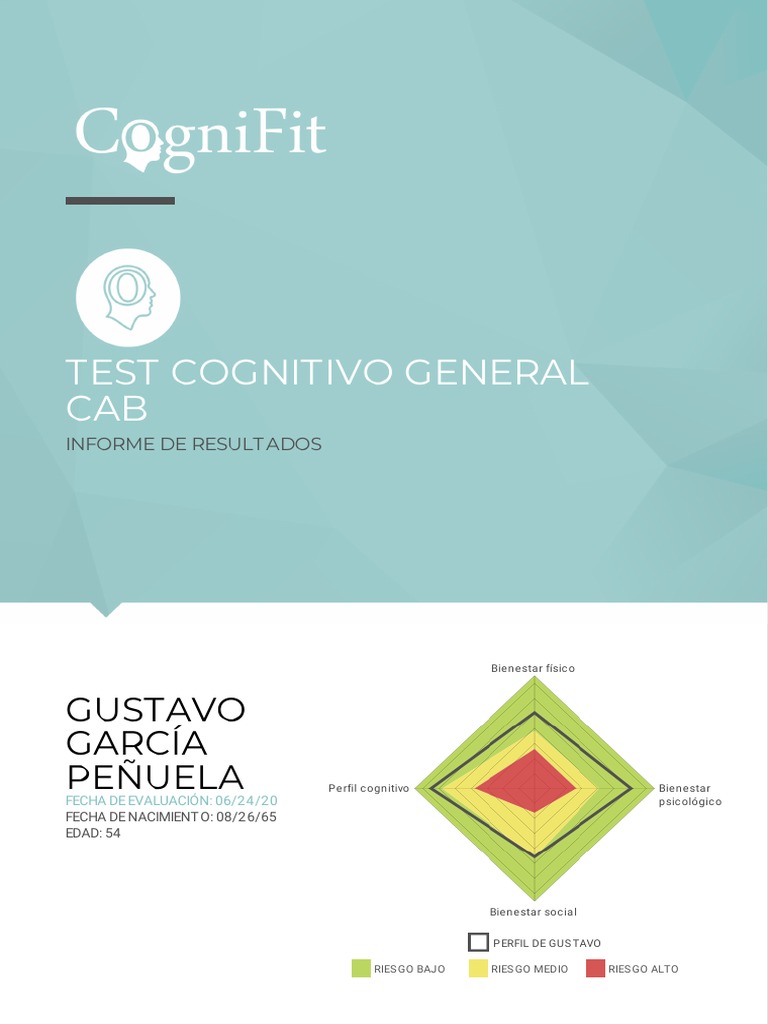 Descarga Cognifit 1 | PDF | Funciones ejecutivas | Percepción