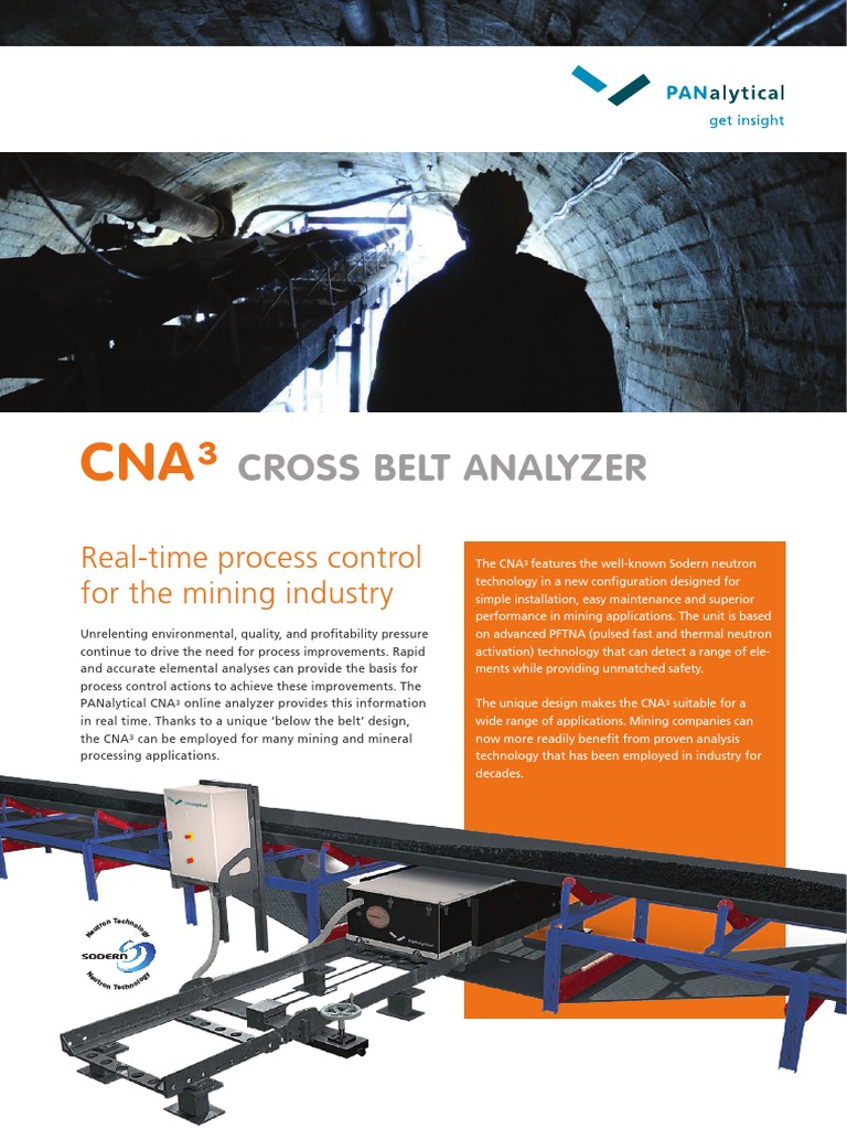 Cross Belt Analyzer: Real-Time Process Control For The Mining Industry ...