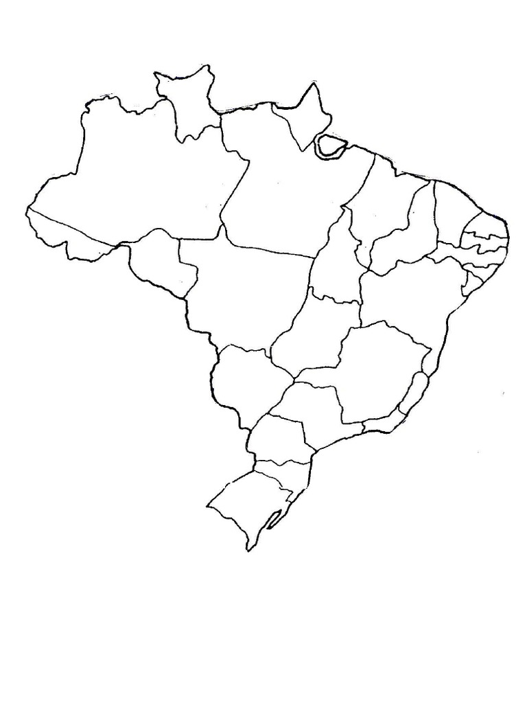 Mapa Do Brasil | PDF