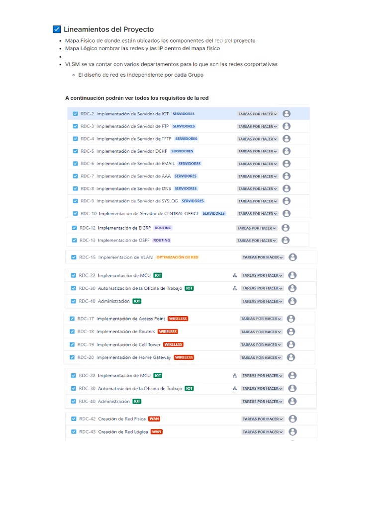 Proyecto Redes | PDF