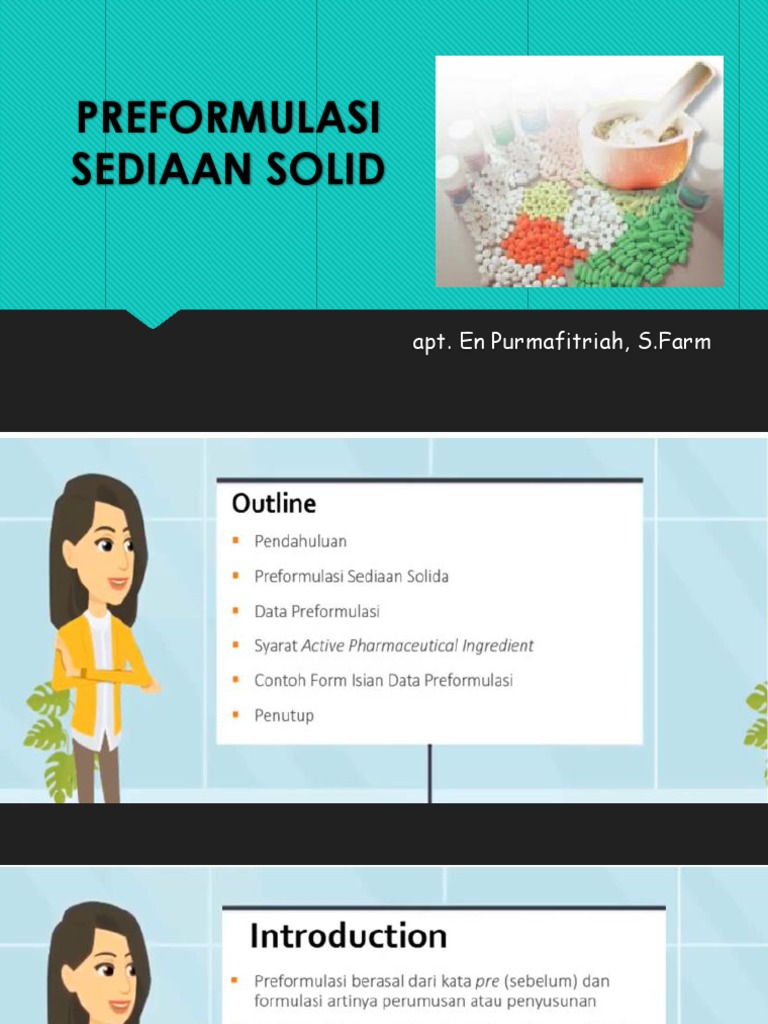 Preformulasi Sediaan Solid | PDF