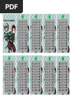 Tablas de Multiplicar Minecraft | PDF | Teaching Methods & Materials | Home & Garden