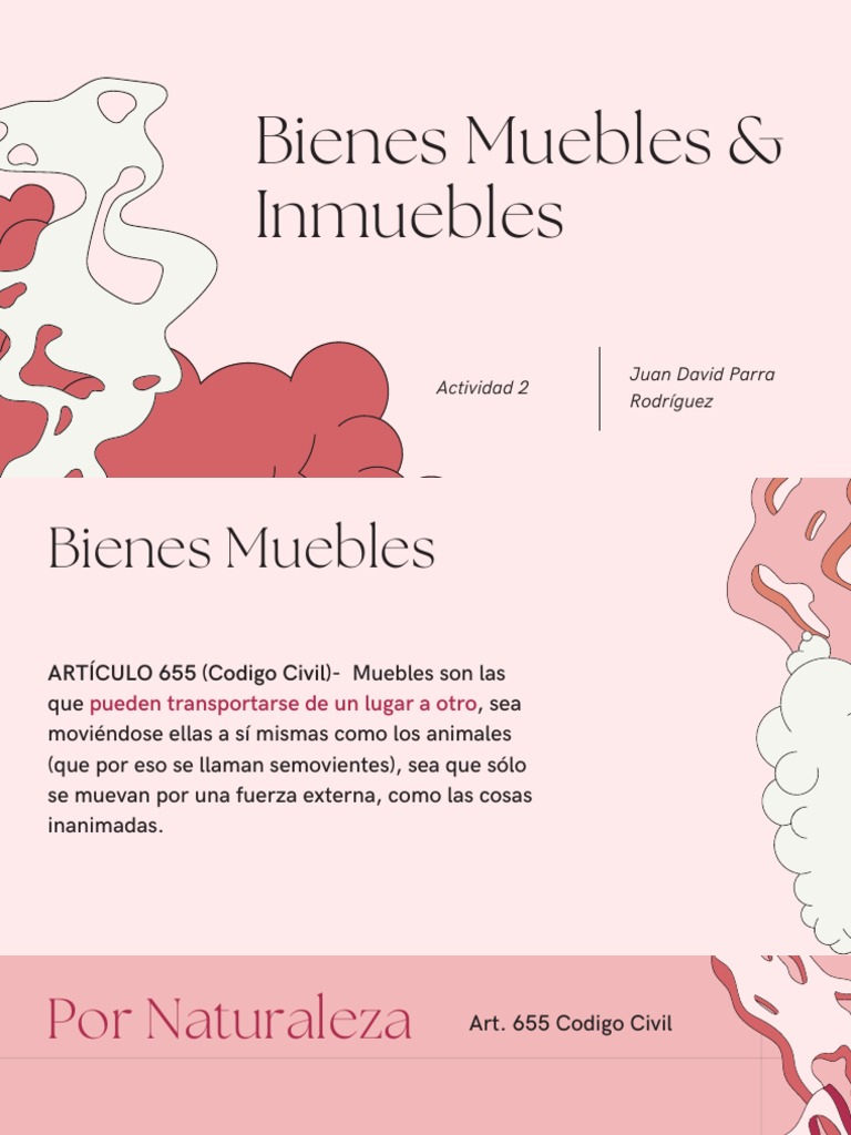 Bienes Muebles & Inmuebles | PDF | Bienes raíces