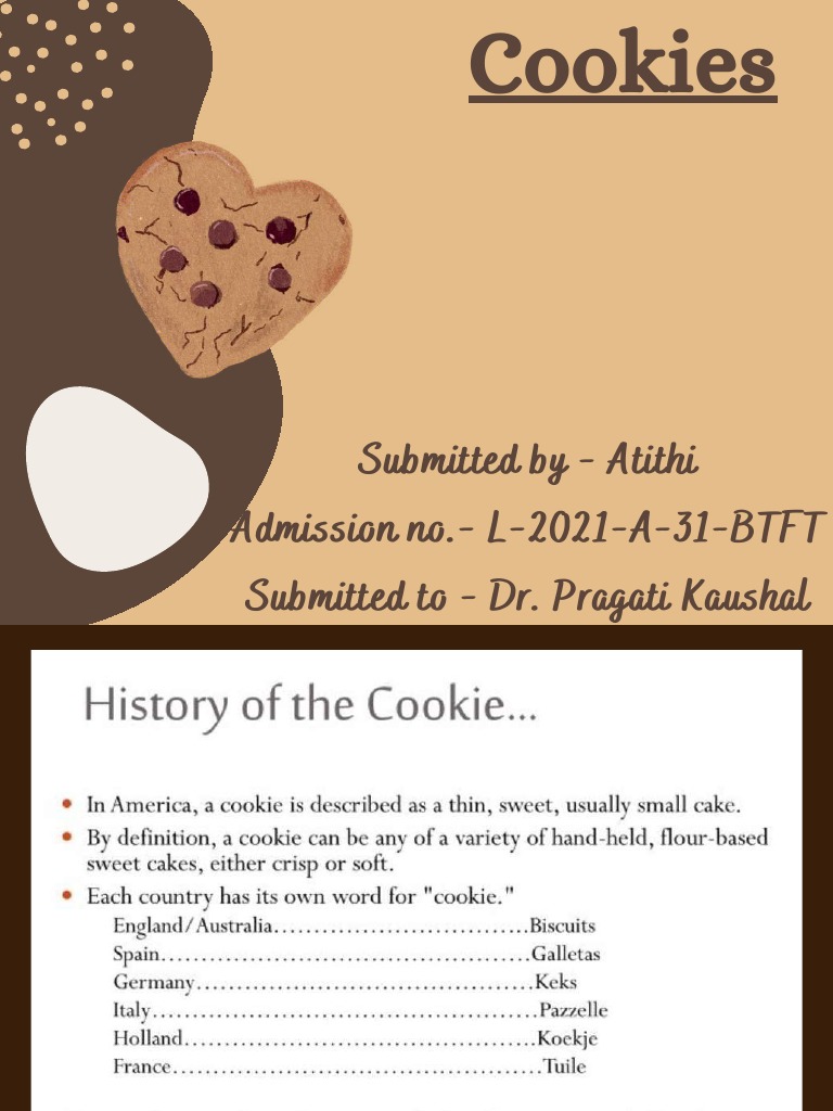 L 2021 A 31 BTFT (Cookies) Compressed | PDF | Flour | Baking